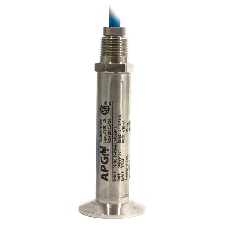 Intrinsically Safe Submersible Pressure Transmitter APG PT-500-P30 Series